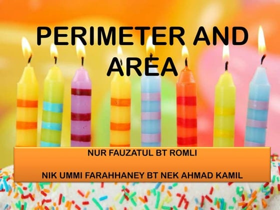 Area and perimeter | PPT