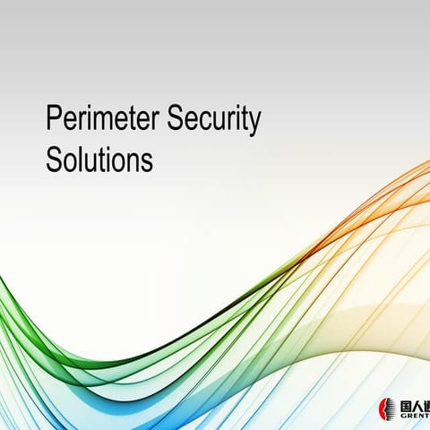 Perimeter security solutions | PPT