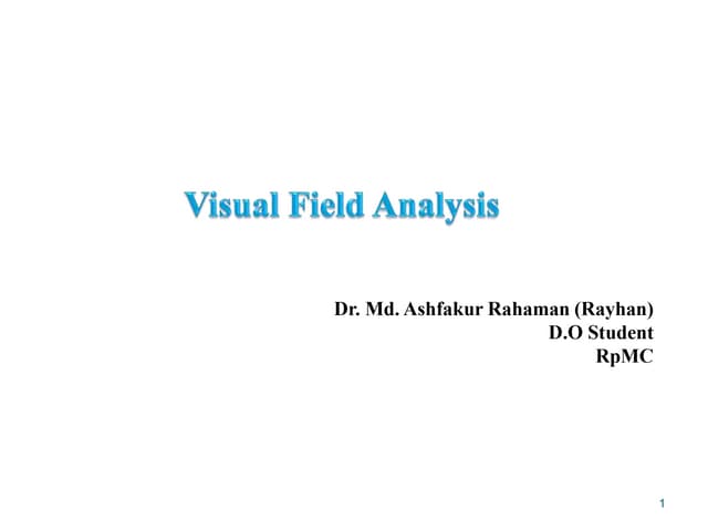 Visual Field | Humphrey Perimetry | PDF