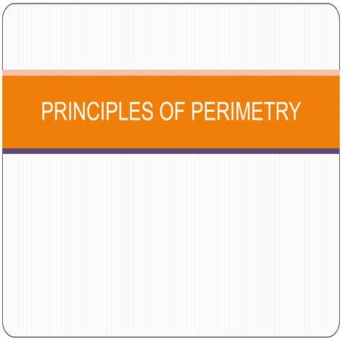 Perimetry 1 | PPTX