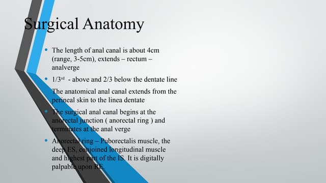 PERIANAL ABSCESS & ISCHIORECTAL ABSCESS | PPTX | Digestive Disorders ...