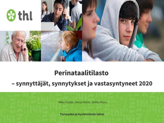 Synnynnäiset epämuodostumat 2016 -tilasto | PPT