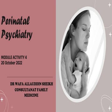 Perinatal Psychiatric Disorder.pptx