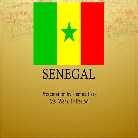 Senegal presentation | PPTX