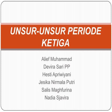 Periode ketiga ppt | PPTX