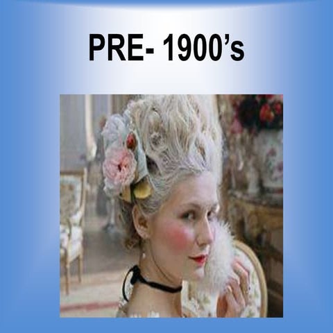 Period hairstyles | PPTX