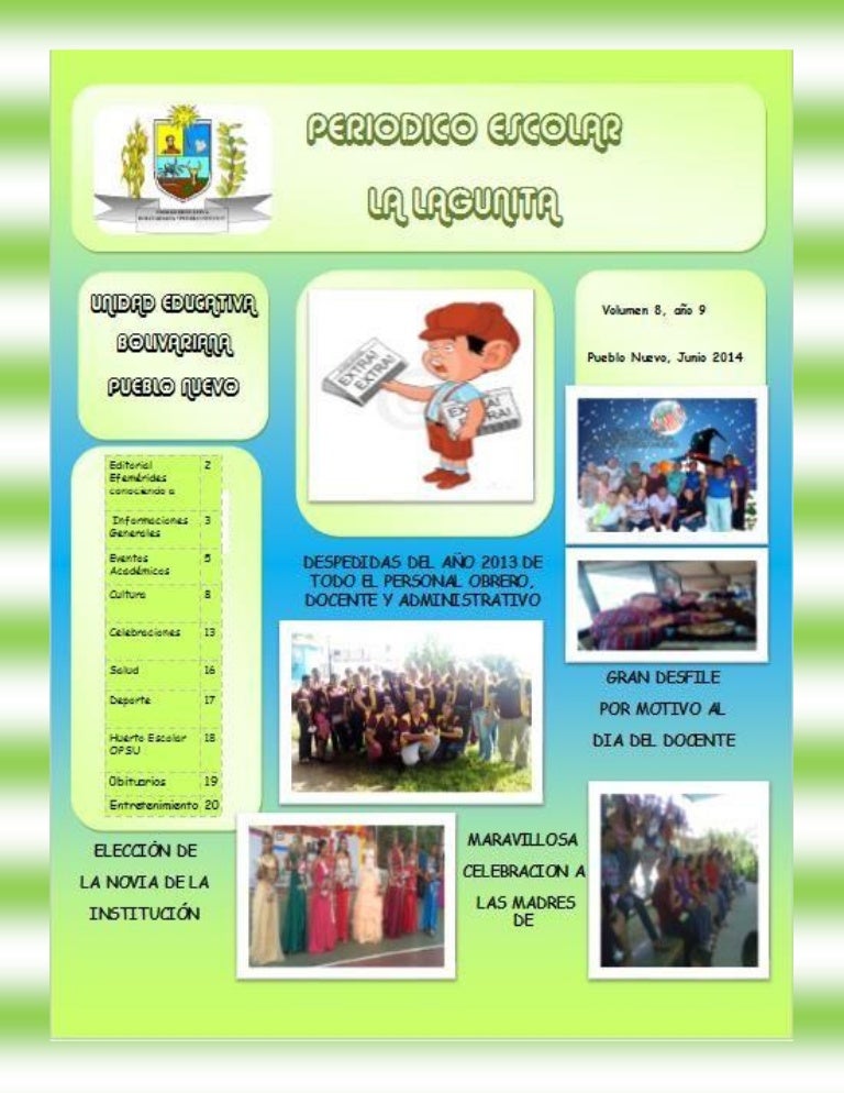 Periodico escolar 2014