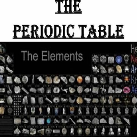Periodic table | PPT