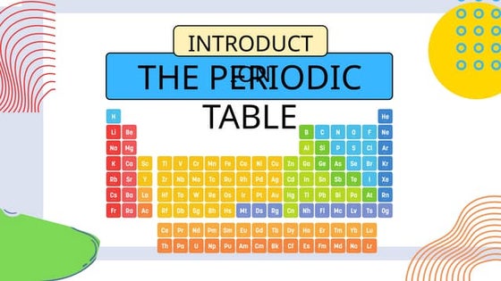 Periodic Table & Law | PPTX | Chemistry | Science