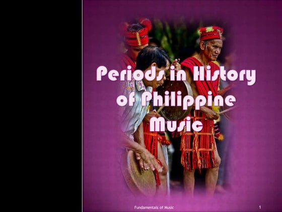 Different Music Types in the Philippines | PPT