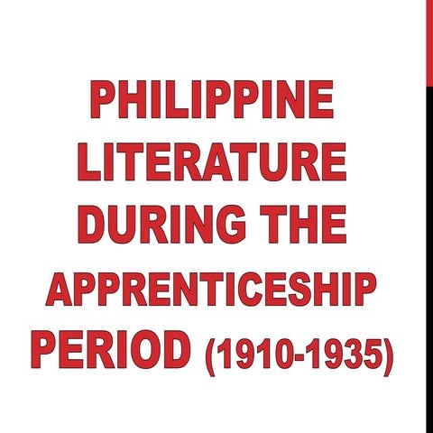 PERIOD OF APPRENTICESHIP | PPTX
