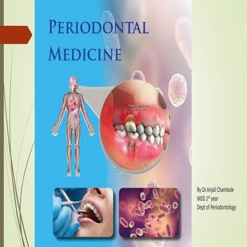 PERIODONTAL MEDICINE | PPTX