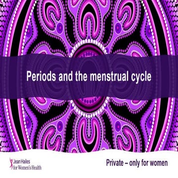 Periods in women that occurs monthly basis | PDF
