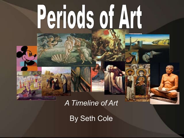 Overview of art history | PPT