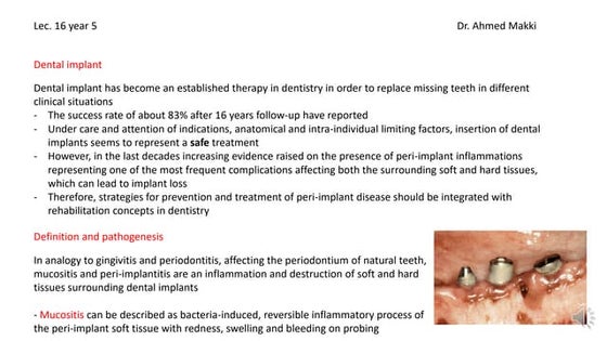 Peri-implant Diseases Classification, Cases Definition and Treatment.pdf