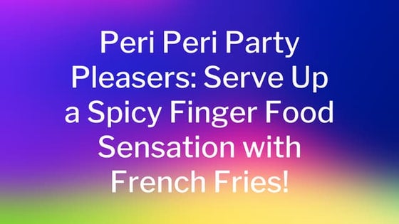 French Fries | PPT