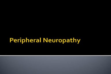 Peripheral Nerve Slide