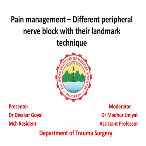 Peripheral blocks | PPTX