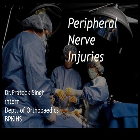 Peripheral nerve injury | PPT