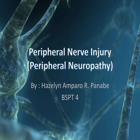 Peripheral nerve injury | PPTX