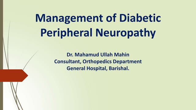 Peripheral Neuropathy | PPTX