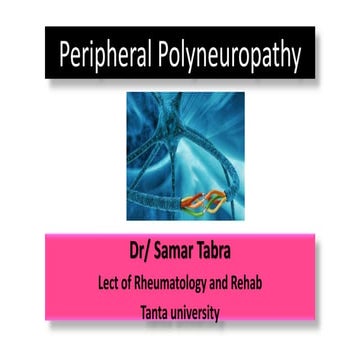 peripheral neuropathy NCs for rhematologist pdf | PDF