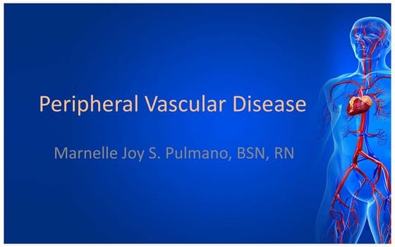 Peripheral vascular disorder.pdf
