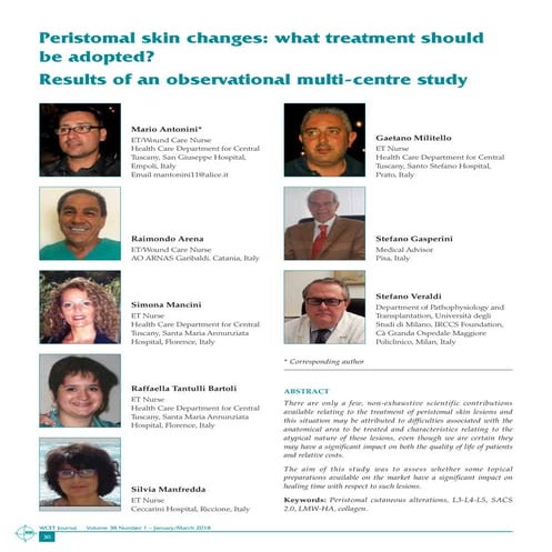 Peristomal skin changes | PDF | Skin and Dermatology | Diseases and ...