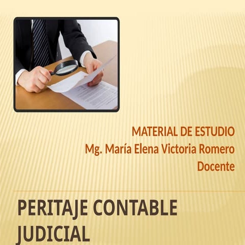 PERITAJE CONTABLE JUDICIAL SEMANA 13 2022-I.pptx