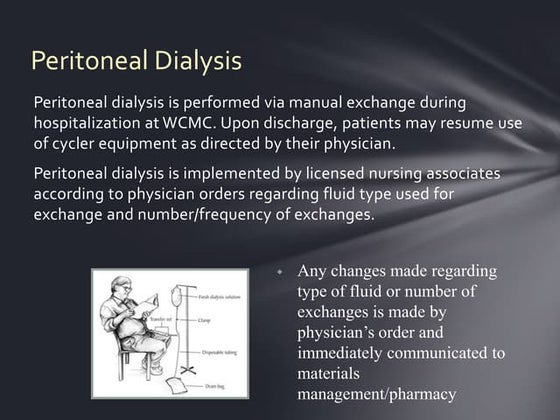 Peritoneal dialysis | PPTX