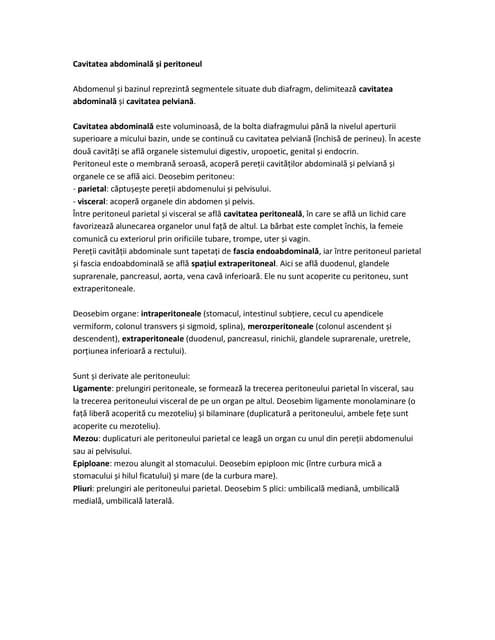 Anatomie: cecul și apendicele vermiform | RTF