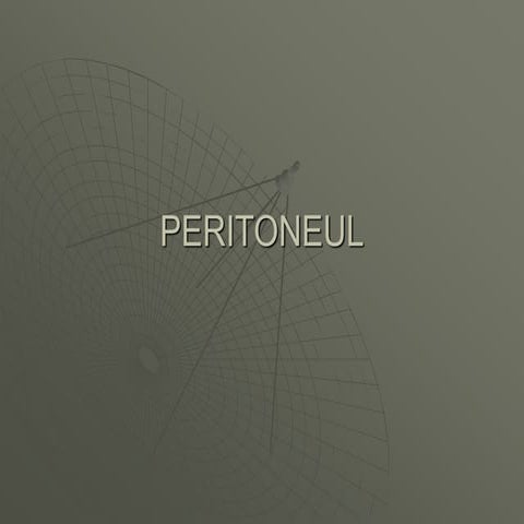 peritoneu Omentul mic, omentul mare si bursa omentala.ppt