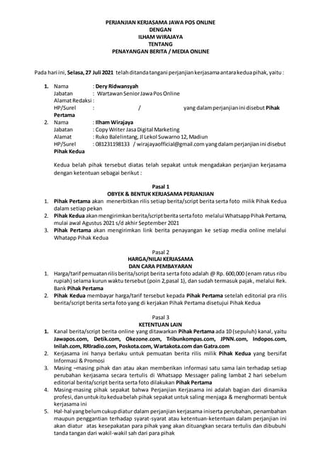 Mou Amaliyatul 'Ilmi (PKL) | PDF