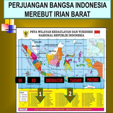 Perjuangan merebut irian_barat | PPTX