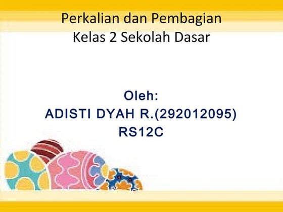 Persegi perkalian dan pembagian pecahan | PPTX