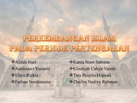 Sejarah peradaban islam | PPT