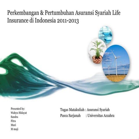 Perkembangan & pertumbuhan asuransi syariah life insurance di indonesia ...