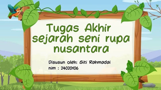 Perkembangan Seni Rupa Nusantara Periode Persagi | PPTX