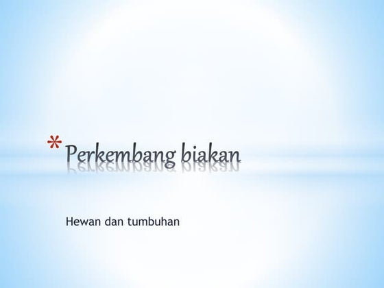 Materi IPA kelas VI SD " perkembangbiakan Tumbuhan" Karya Gusti | PPT