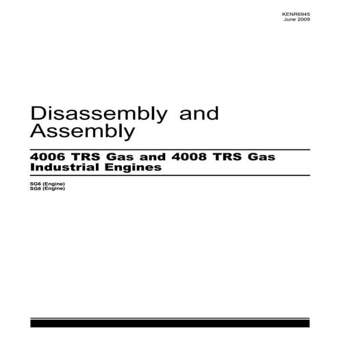 Perkins 4000 series 4006 trs gas and 4008 trs gas industrial engines ...