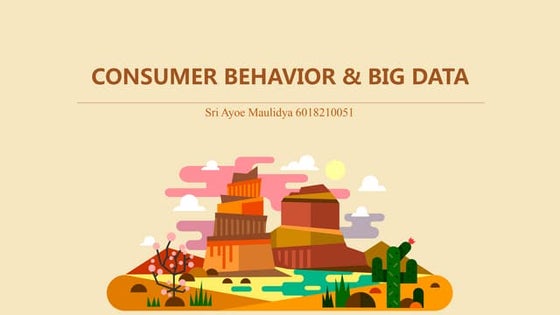 BIG DATA & CONSUMER BERHAVIOUR | PPTX
