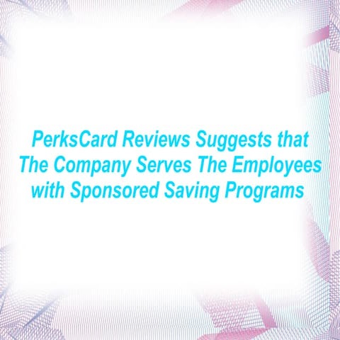 Perks card | PPT