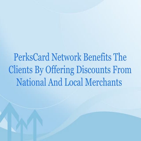 P erks card | PPT