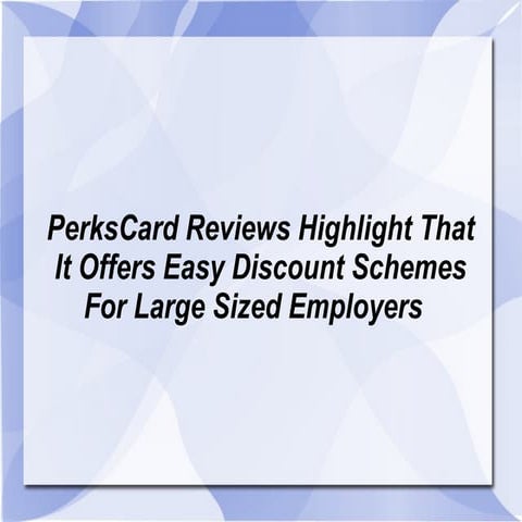 Perks card review | PPT
