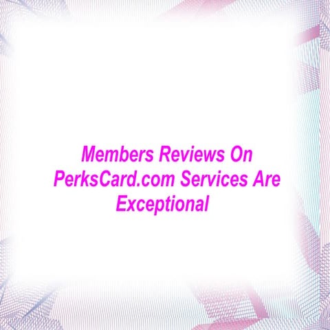 Perks cards | PPT | Coupons and Discounts | Shopping