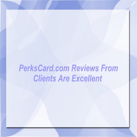 Perks card | PPT