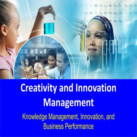 Knowledge Management, Innovation, and Business Performance | PPTX
