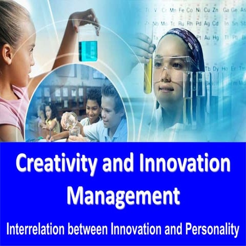 Interrelation Between Innovation and Personality | PPT