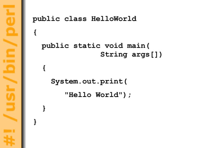 Why Use Perl Ppt 9842