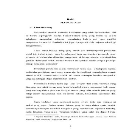 Perlindungan hukum terhadap korban penyalahgunaan narkotika | PDF